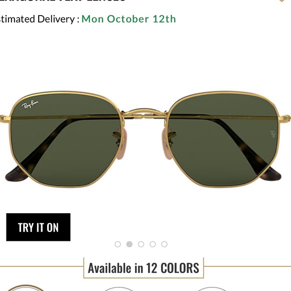 Ray-Ban | Accessories | Ray Bans Hexagonal Shape | Poshmark